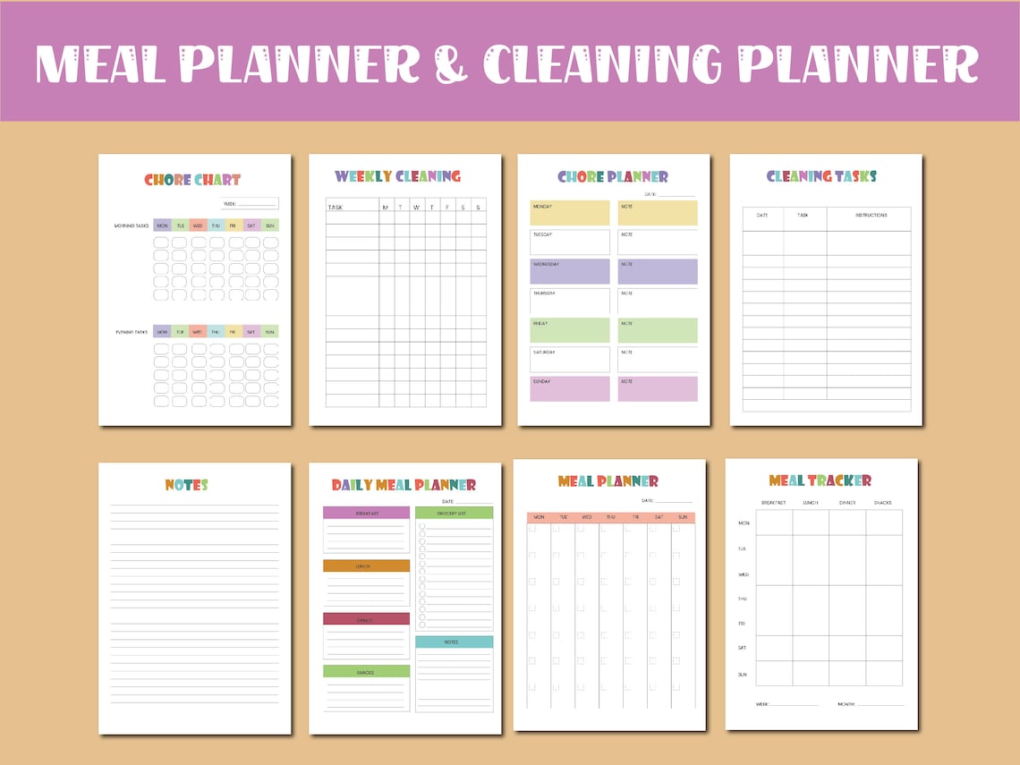 Printable ADHD Planner for Kids ADHD Planner Student - Etsy
