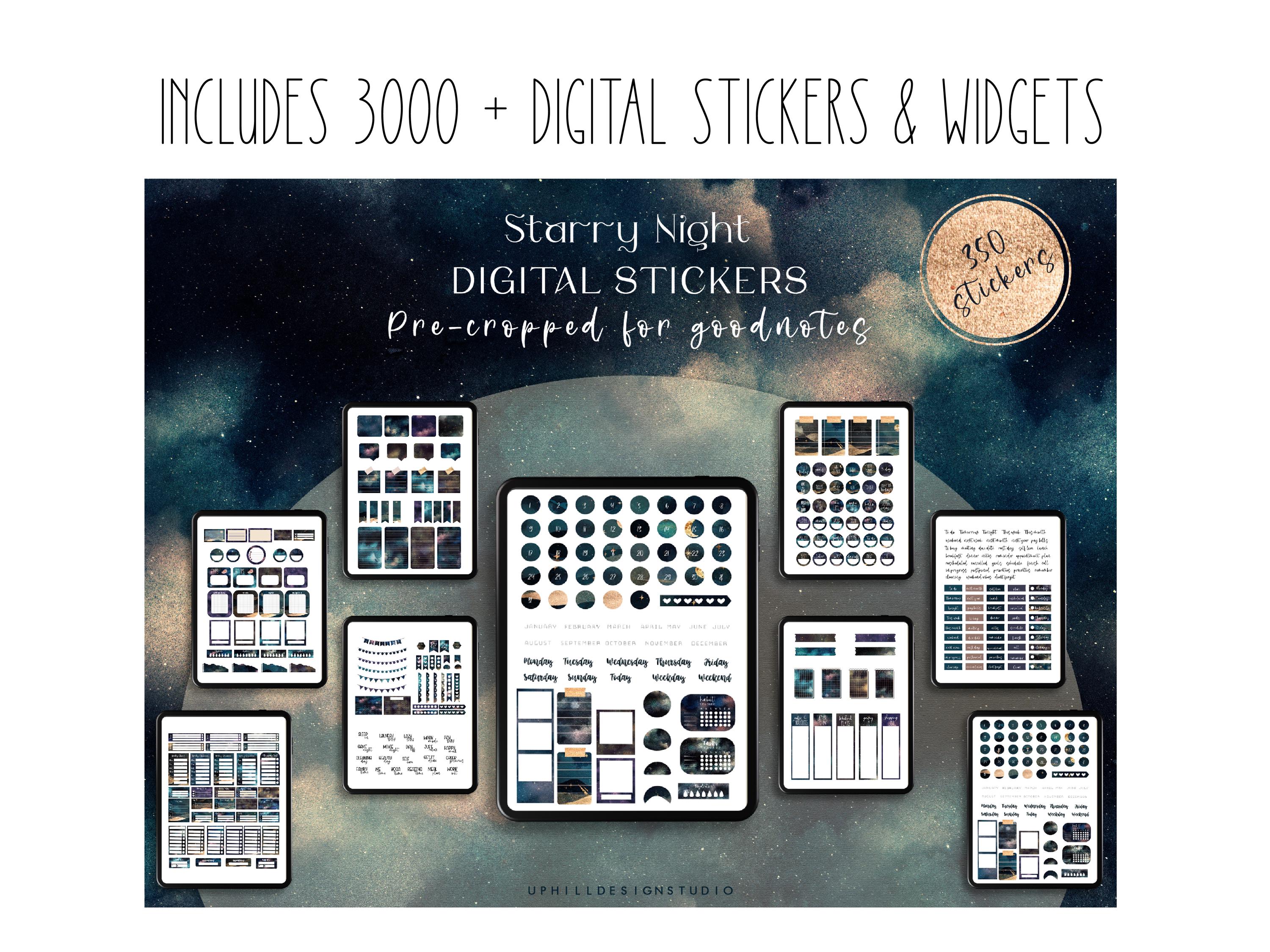Whole Shop Stickers, Pre-cropped Goodnotes Stickers, Notability Sticker ...