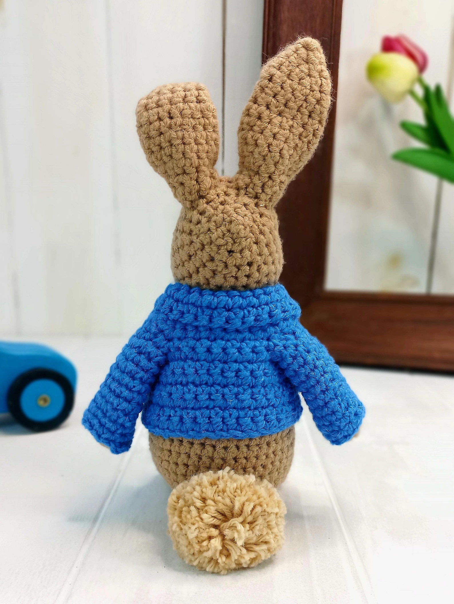 Small Peter Rabbit Crochet Pattern, Amigurumi Pattern, Amigurumi Rabbit ...