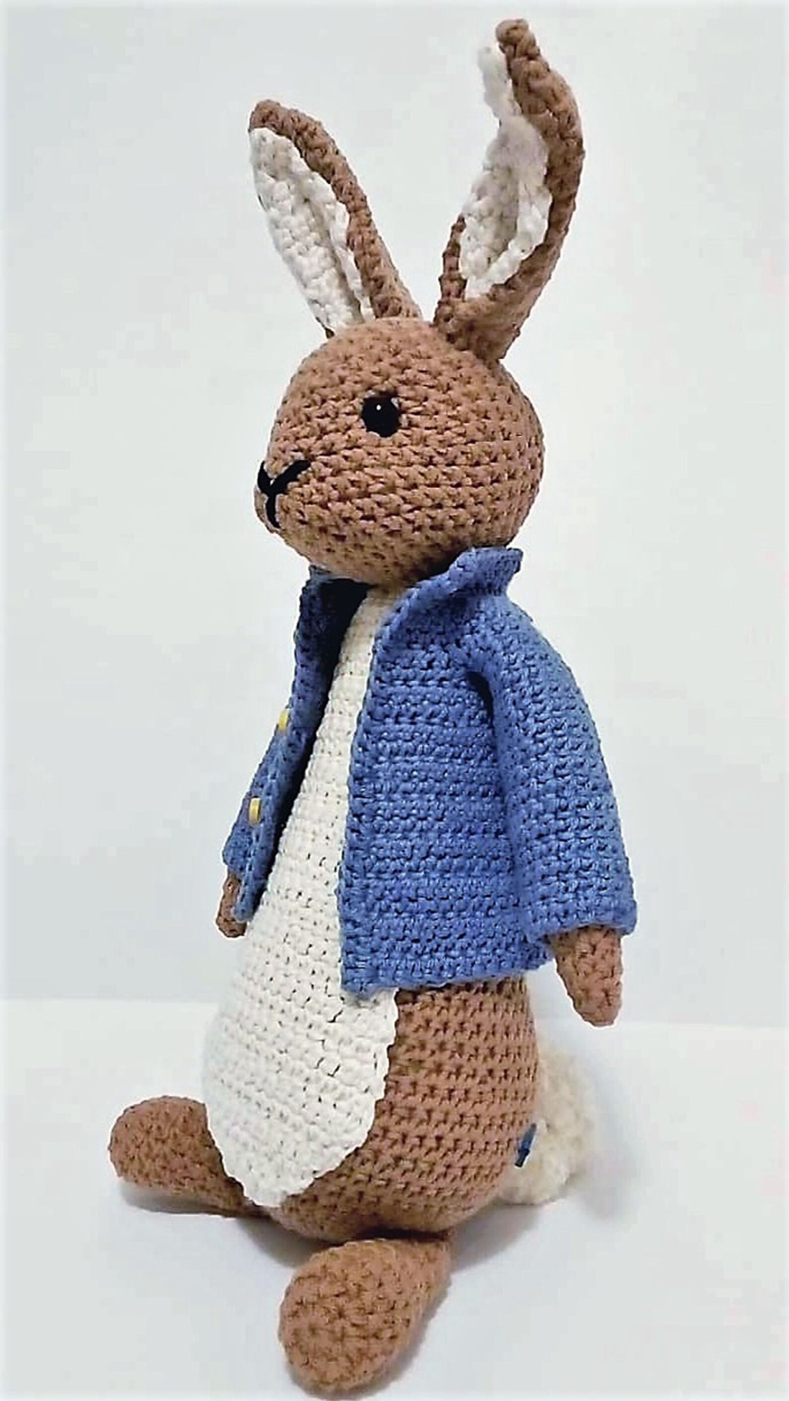Medium Peter Rabbit Crochet Pattern Amigurumi Pattern - Etsy