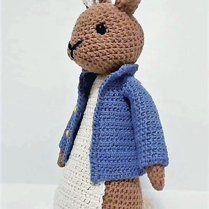 Medium - Peter Rabbit Crochet Pattern, Amigurumi Pattern, Amigurumi ...