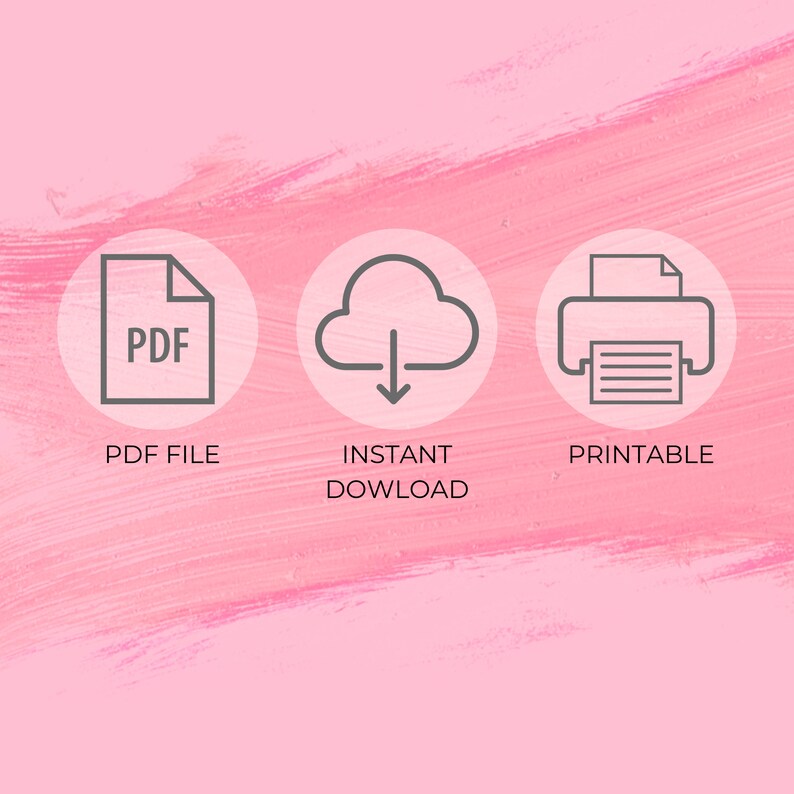 Printable TBR List | DIGITAL DOWNLOAD | Printable Reading Wishlist ...