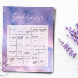 Printable Book Bingo | DIGITAL DOWNLOAD | Booktok Book Bingo ...