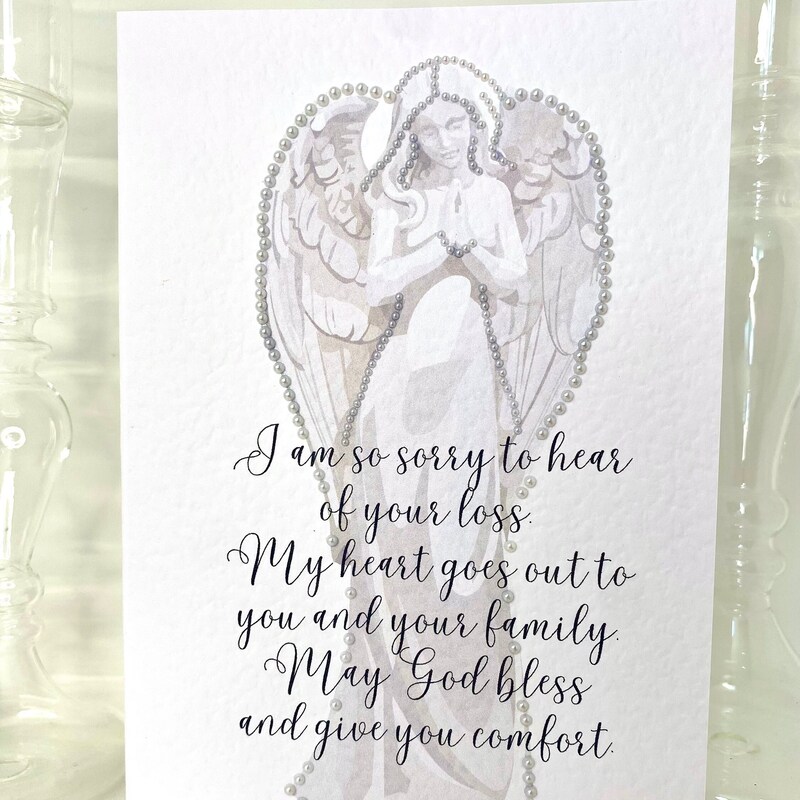 Handmade Sympathy Cards - Etsy