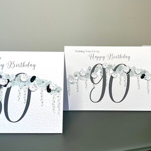 Handmade 60th Birthday Card, Luxury 60th Birthday Card, Special 60th ...