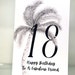Friend 18th Birthday Card, Palm Tree 18th Birthday Card With Gems ...