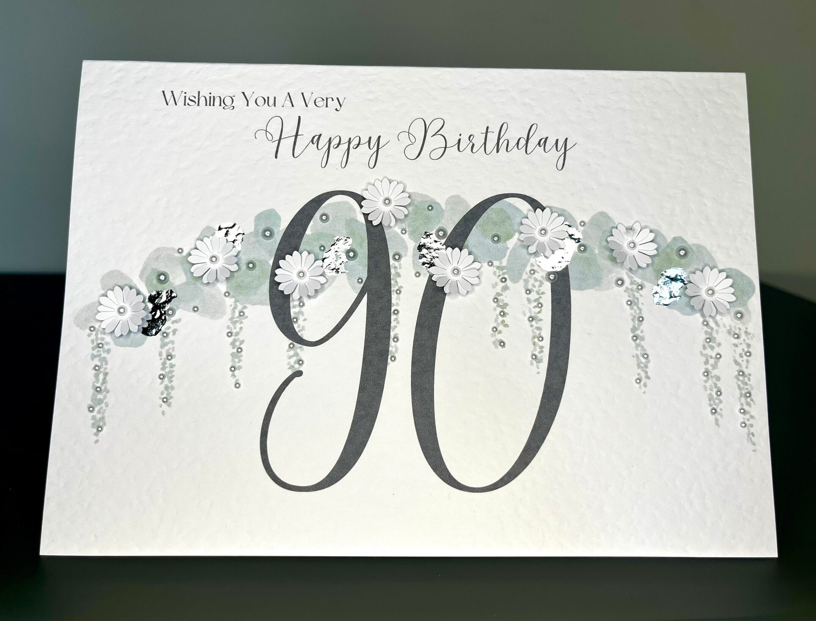 90th Birthday Card Happy 90th Birthday Card 90 Card 90th - Etsy UK