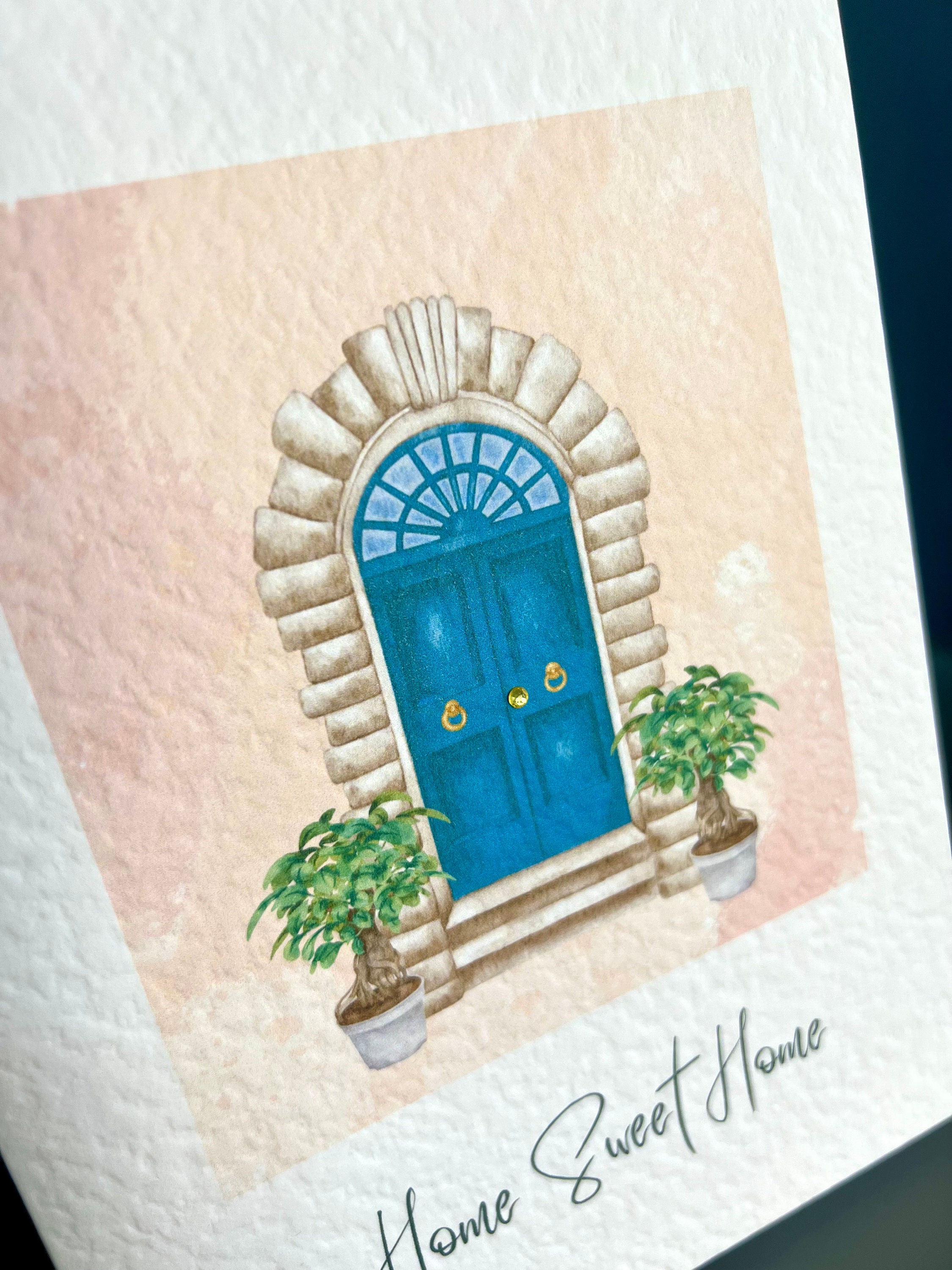 Contemporary New Home Card Moving House Card Home Sweet Home - Etsy