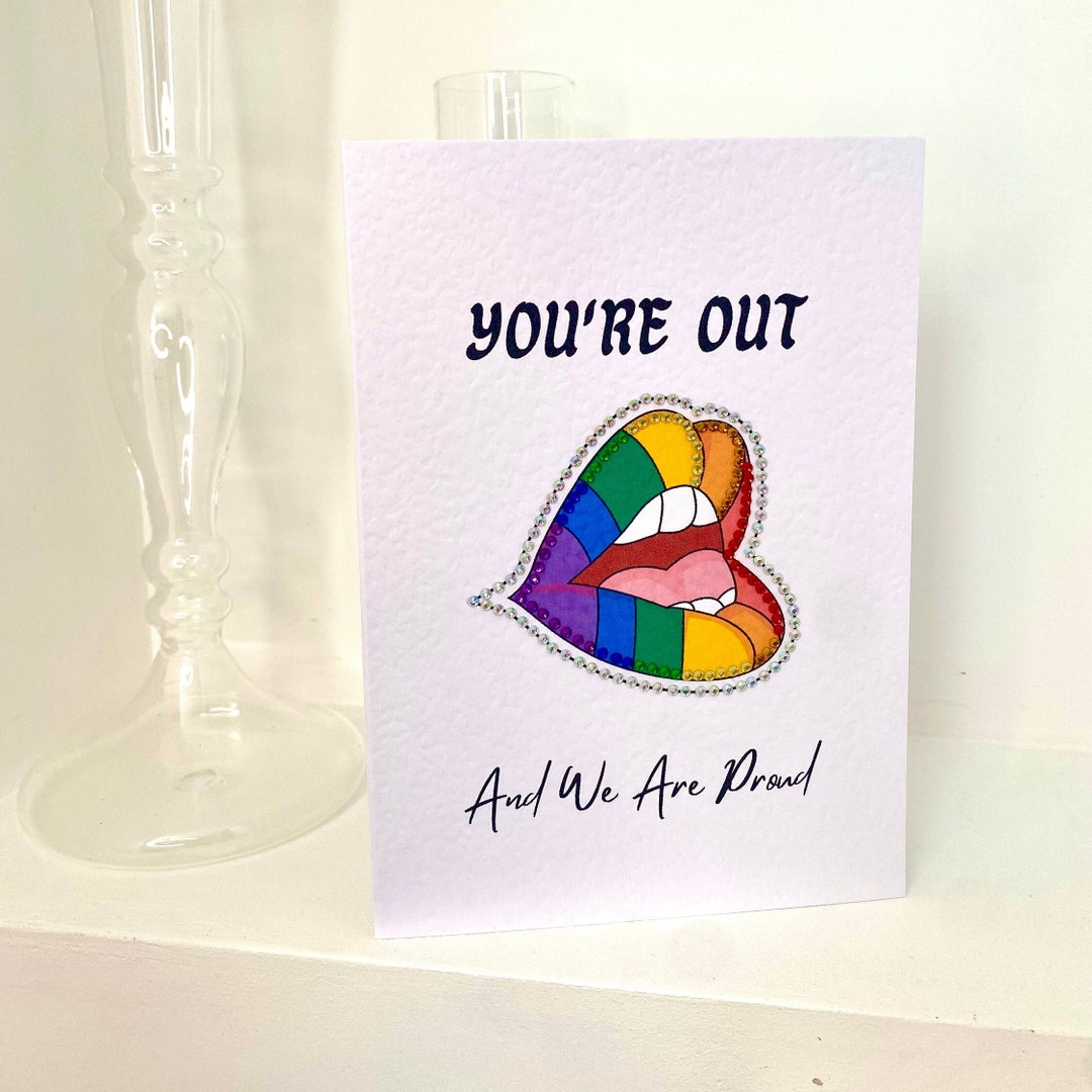 Handmade Coming Out Card, Son Coming Out Card, Daughter Coming Out Card ...