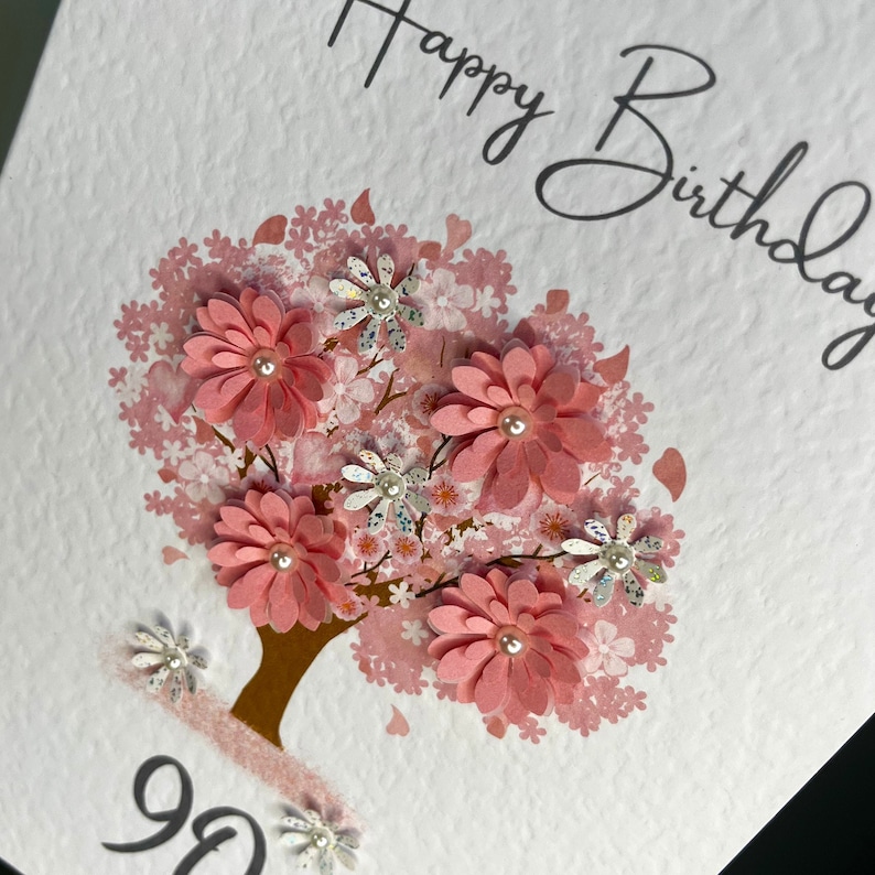 90th Birthday Card Happy 90th Birthday Card Ninetieth Card - Etsy UK