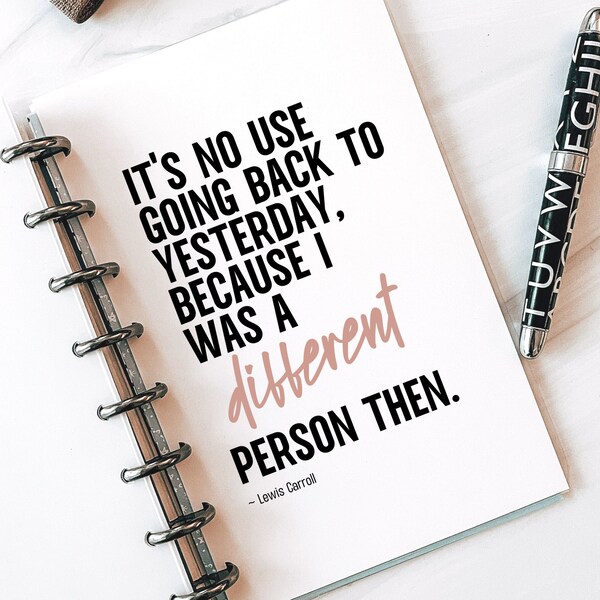 Discbound Half Letter Dashboard - Etsy