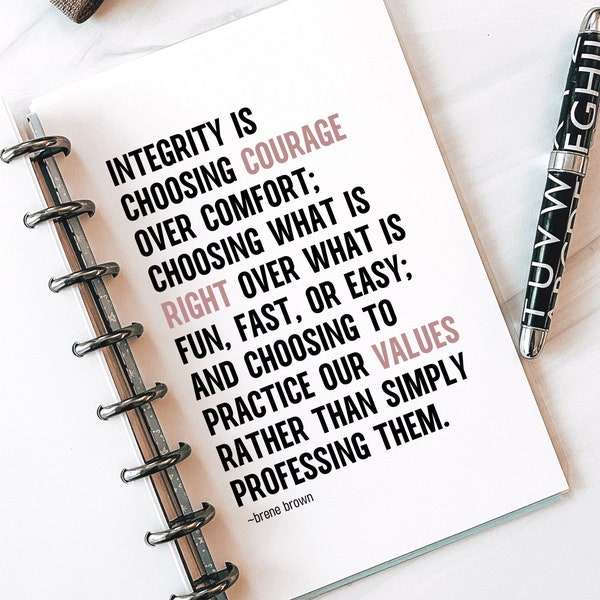 Brene Brown - Etsy