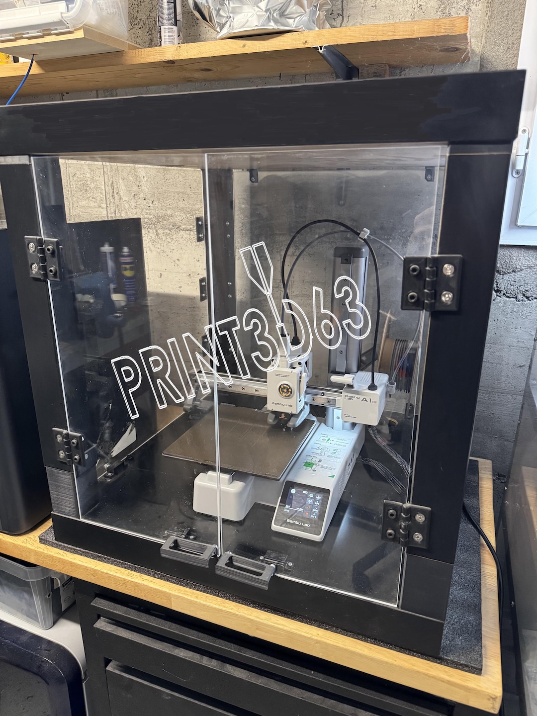 Enclosure A1 Mini / A1 Bambu Lab / Custom Enclosure - STL Files ...