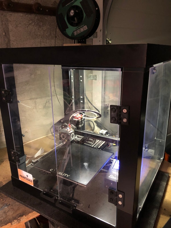 CNC Enclosure Build Plans and Cut List Reduces Noise Lowers Dust ...