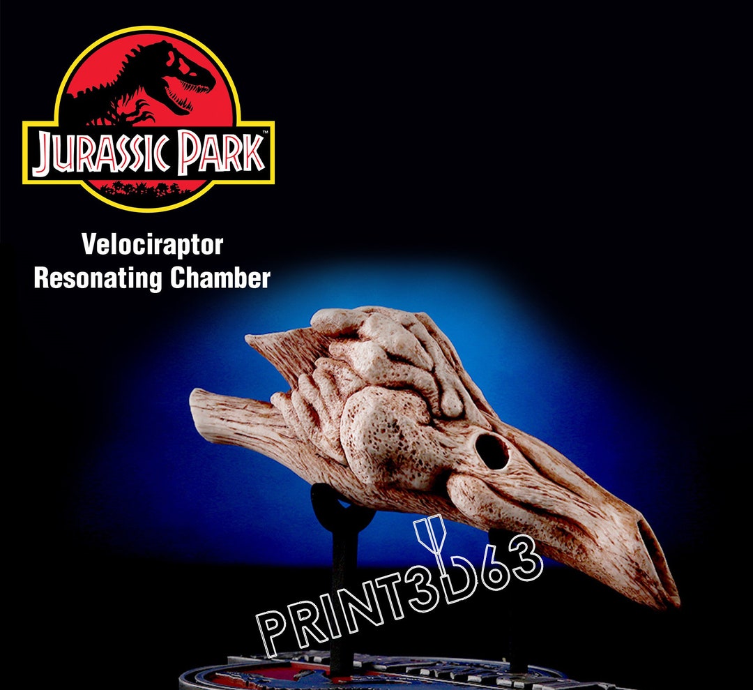 JURASSIC Park Velociraptor Resonating Chamber - Etsy