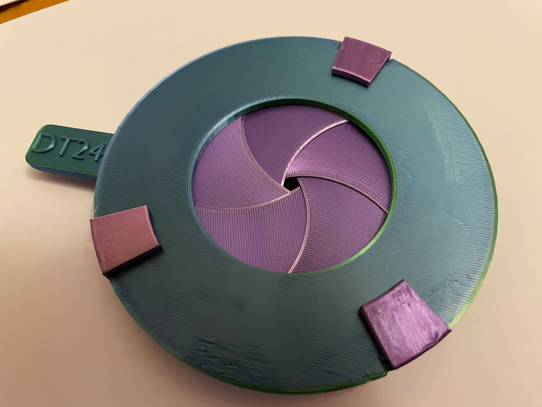 DIAPHRAGM Iris Avec Notice - Diaphragm With Mounting Instruction - Etsy