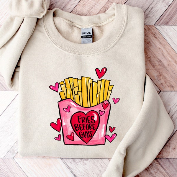 Fries Sweatshirt - Etsy
