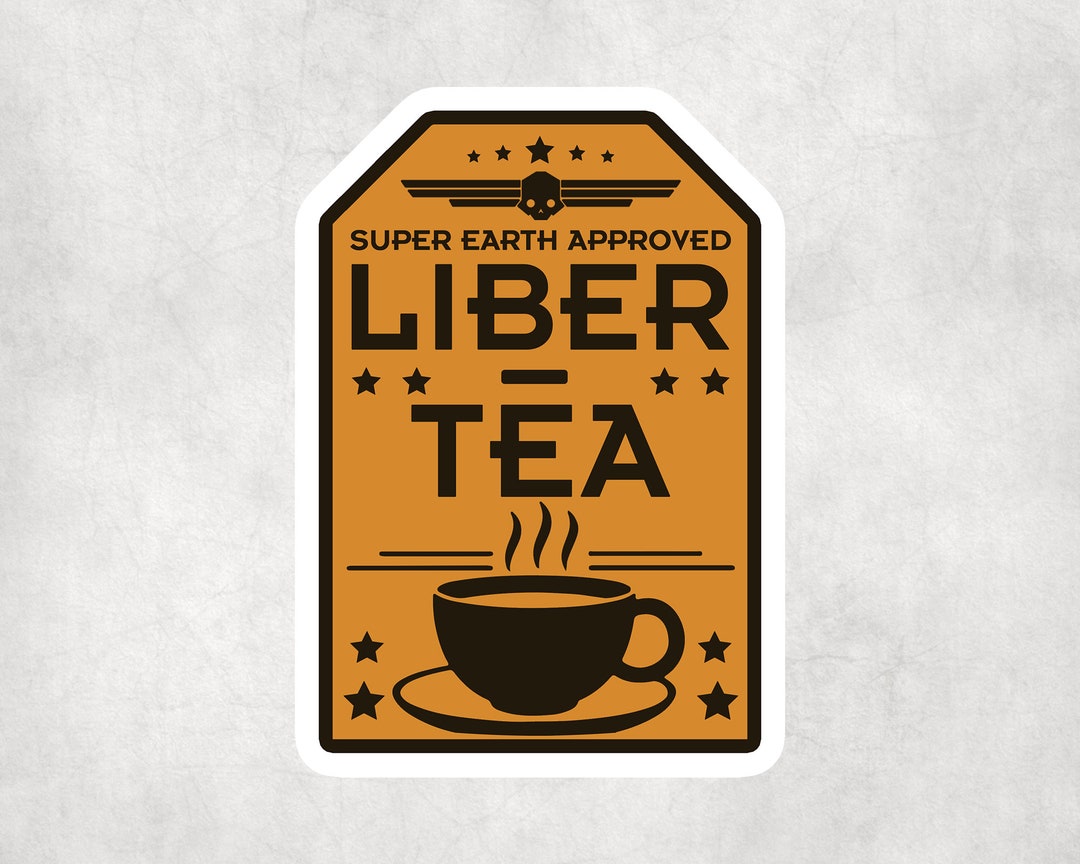 Libertea | Helldivers 2 Inspired Waterproof Sticker - Etsy