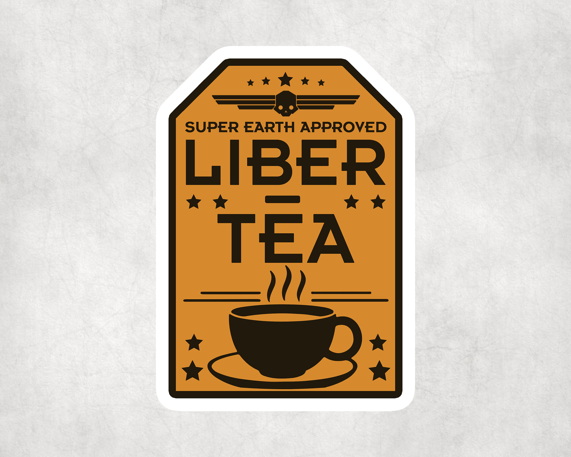 Libertea | Helldivers 2 Inspired Waterproof Sticker - Etsy