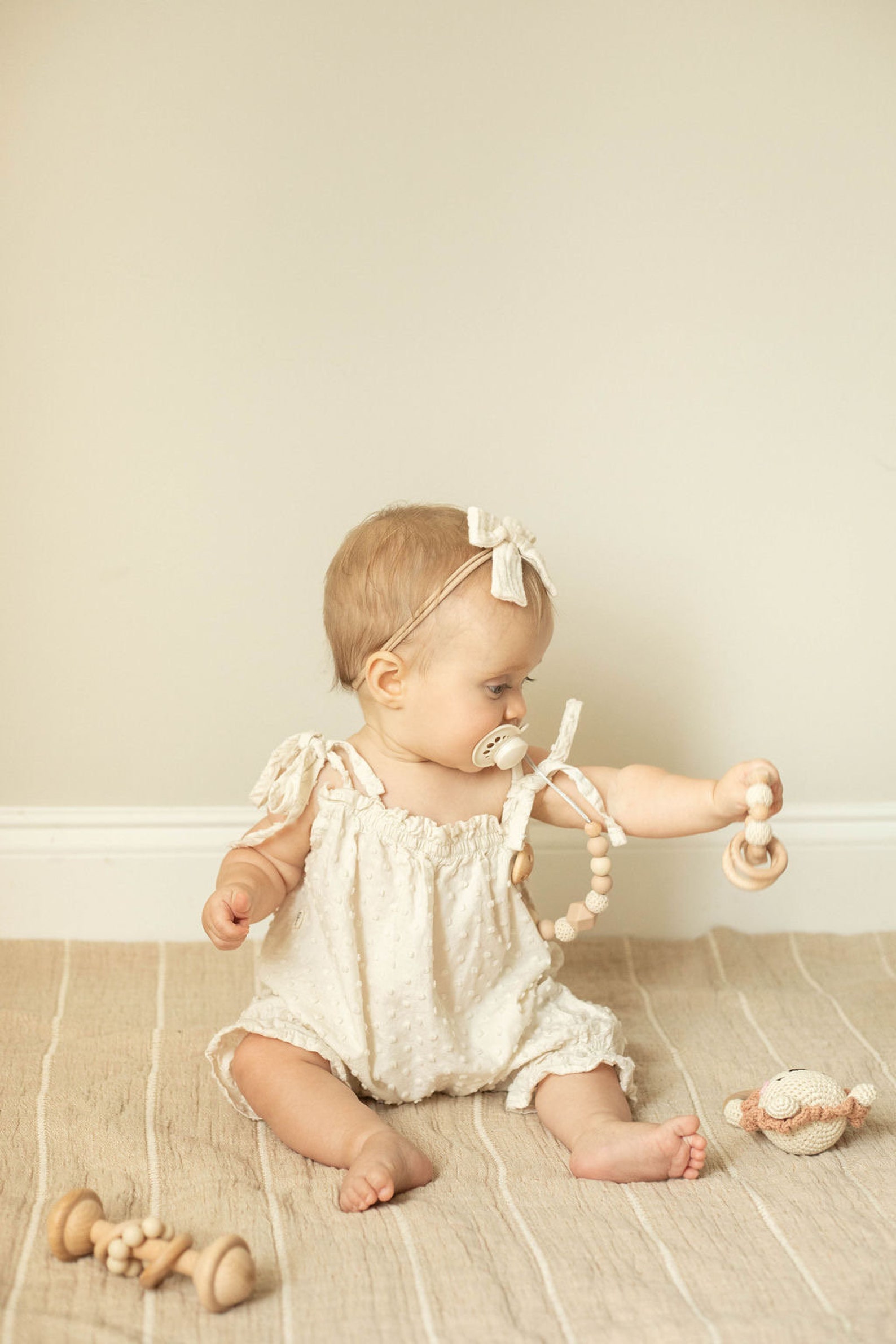 Baby Gift / Rattle Set / Baby Gift Set / Handmade / Organic Birch Wood ...