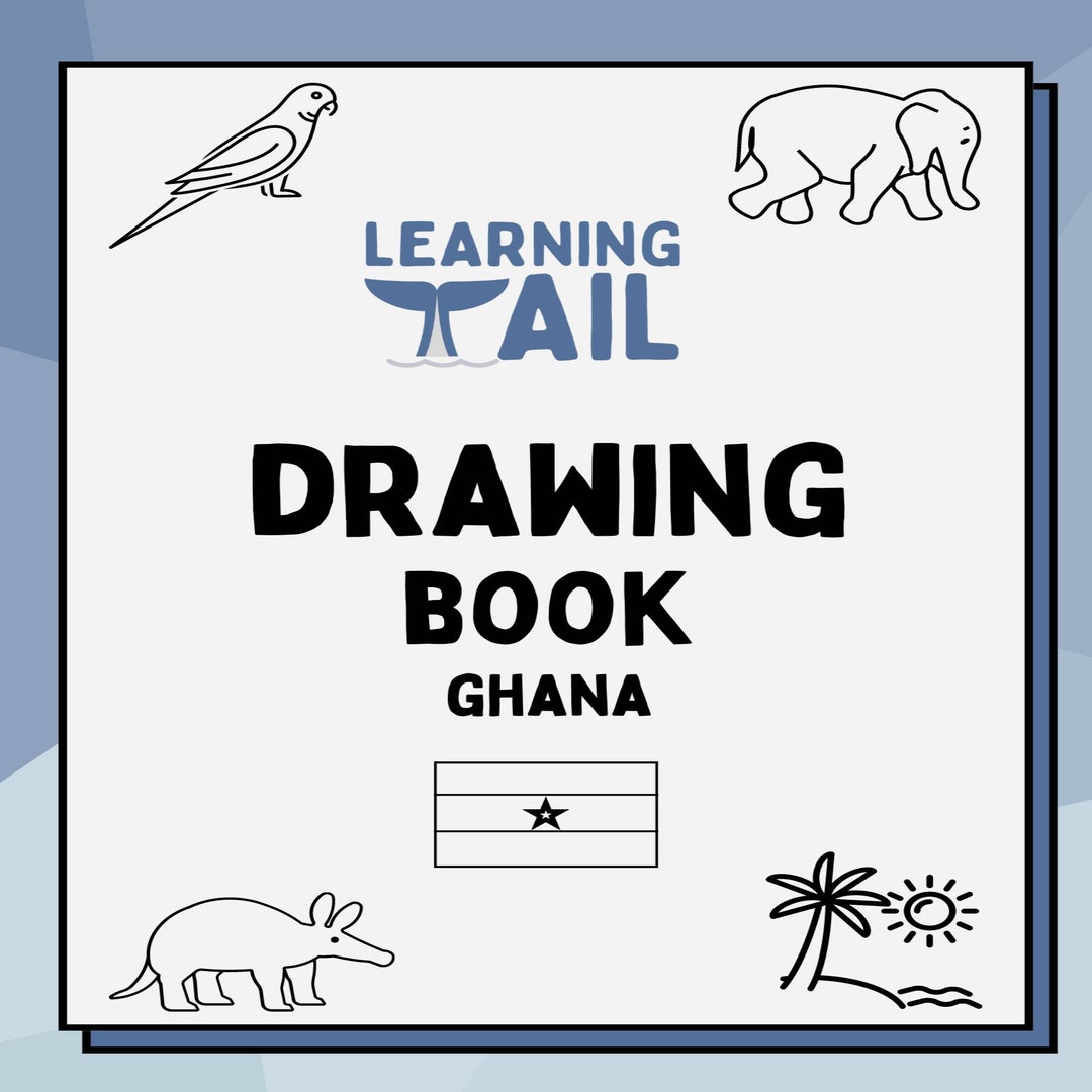 Learn About Countries: Ghana Drawings for Kids! - Etsy