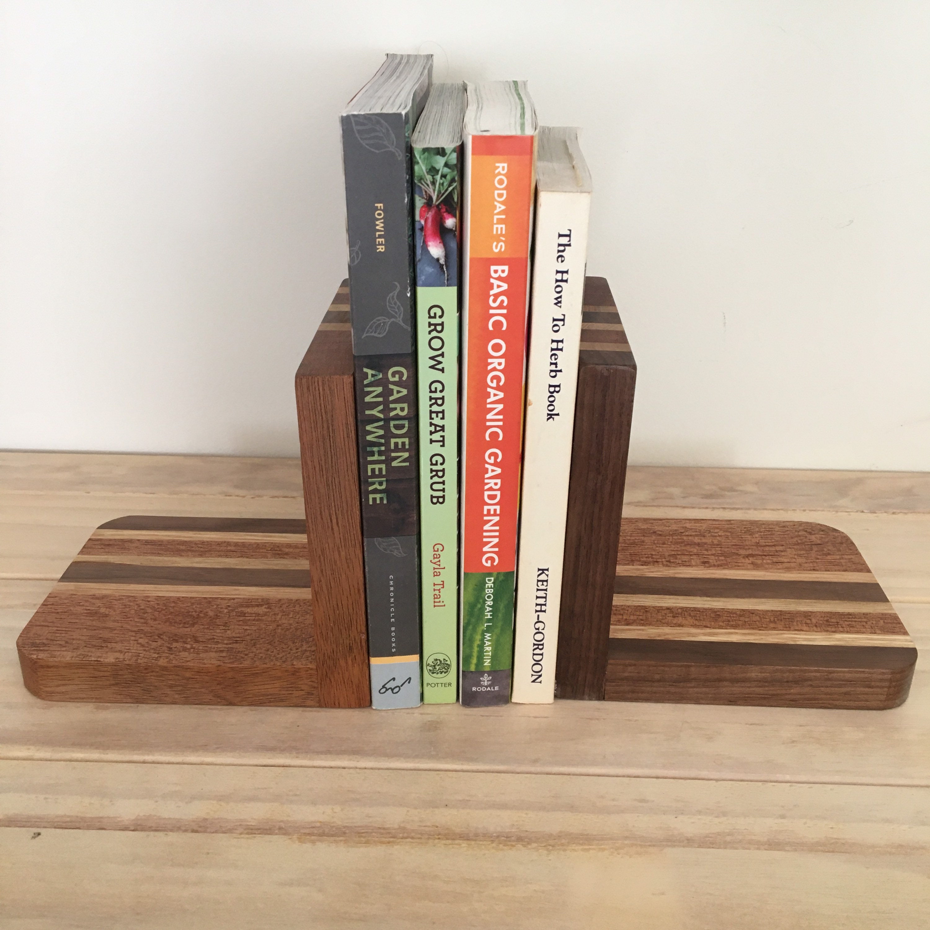 Handmade Wood Bookends - Etsy