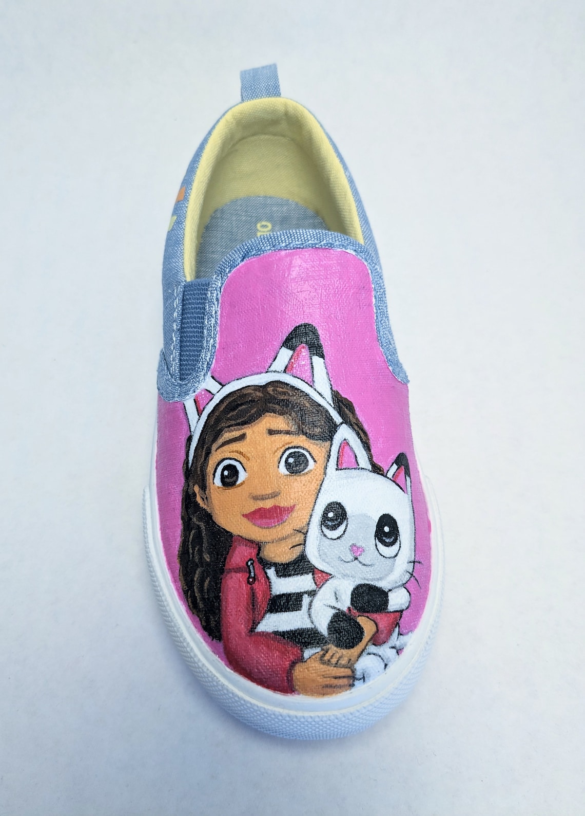 Hand Painted Gabby Dollhouse Toddler Size 9 Shoes - Etsy