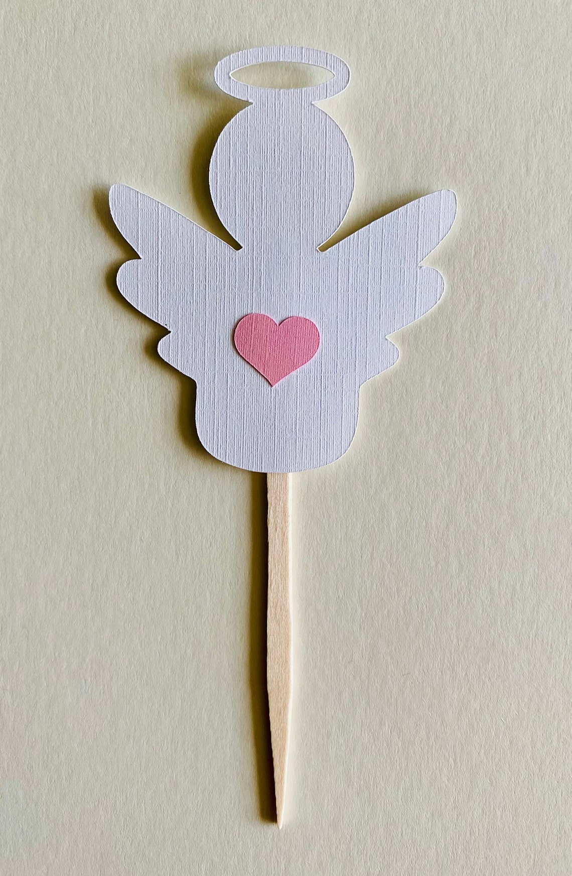 Angel Cupcake Toppers, in Loving Memory Of, Baby Loss, First Holy ...