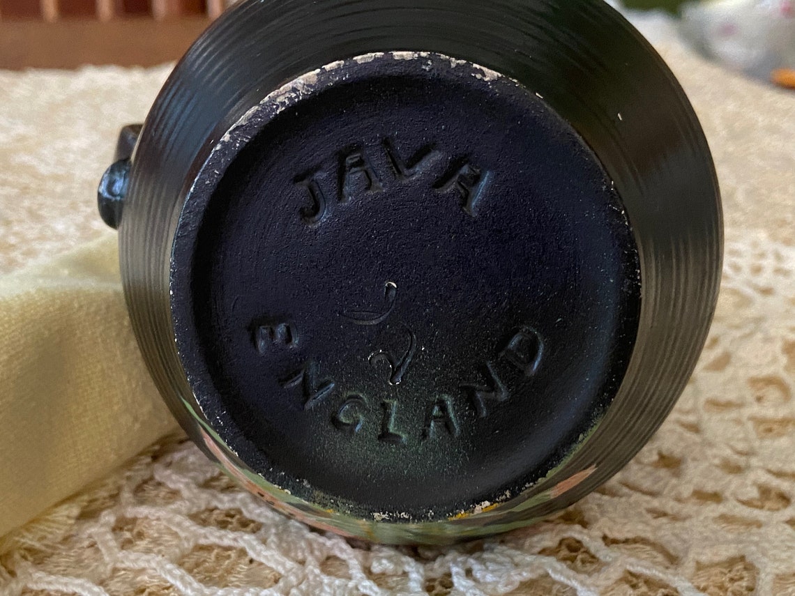 Vintage English Pottery JAVA Jug - Etsy
