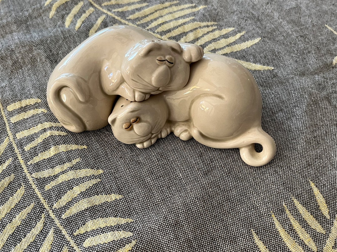 Fitz and Floyd "cat-nap" Salt and Pepper Shakers - Etsy