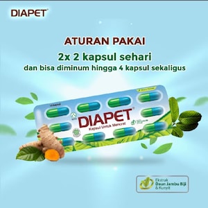 DIAPET Kräuterkapseln helfen schnell bei Durchfall / weichem Stuhl 6 ...