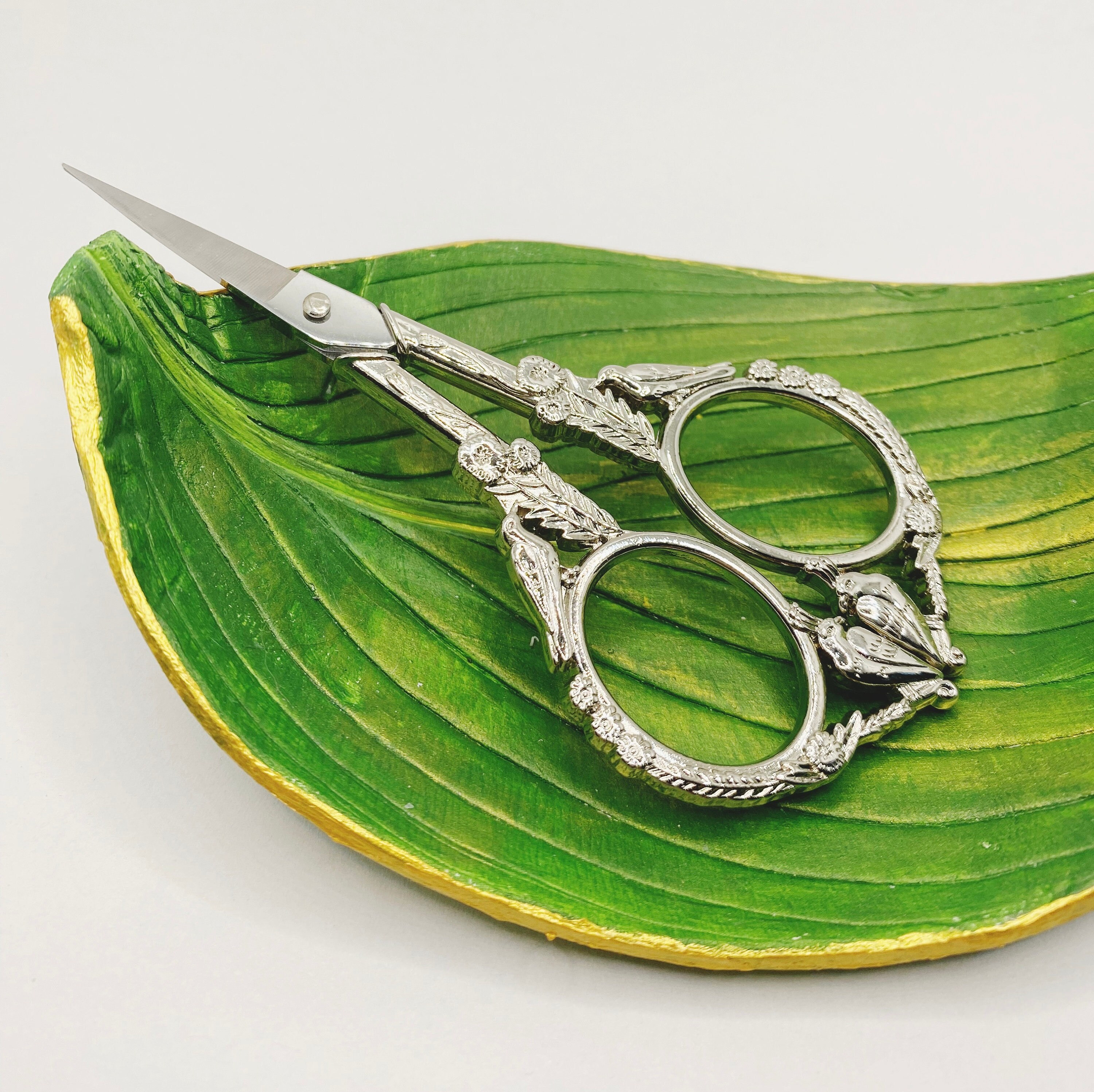 Bird Embroidery Scissors, Bird of Paradise, Sewing Scissors, Knitting ...