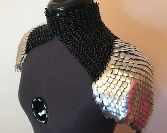 Scalemail Gorget - Etsy