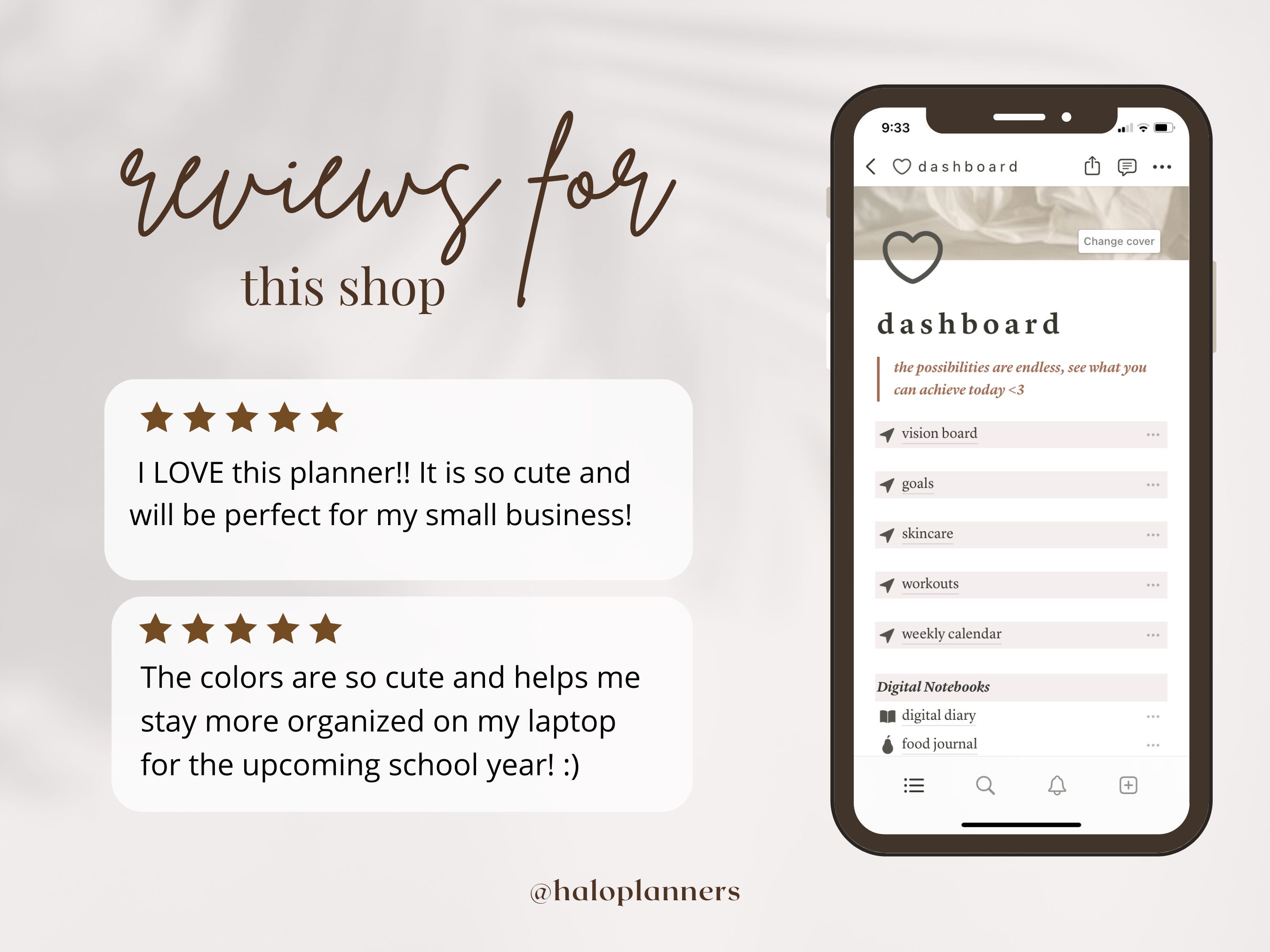 2024 Notion Template Neutral Beige Aesthetic Editable Notion Template ...