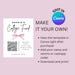Editable Graduation Party Venmo Sign | Canva Template | Digital Grad ...
