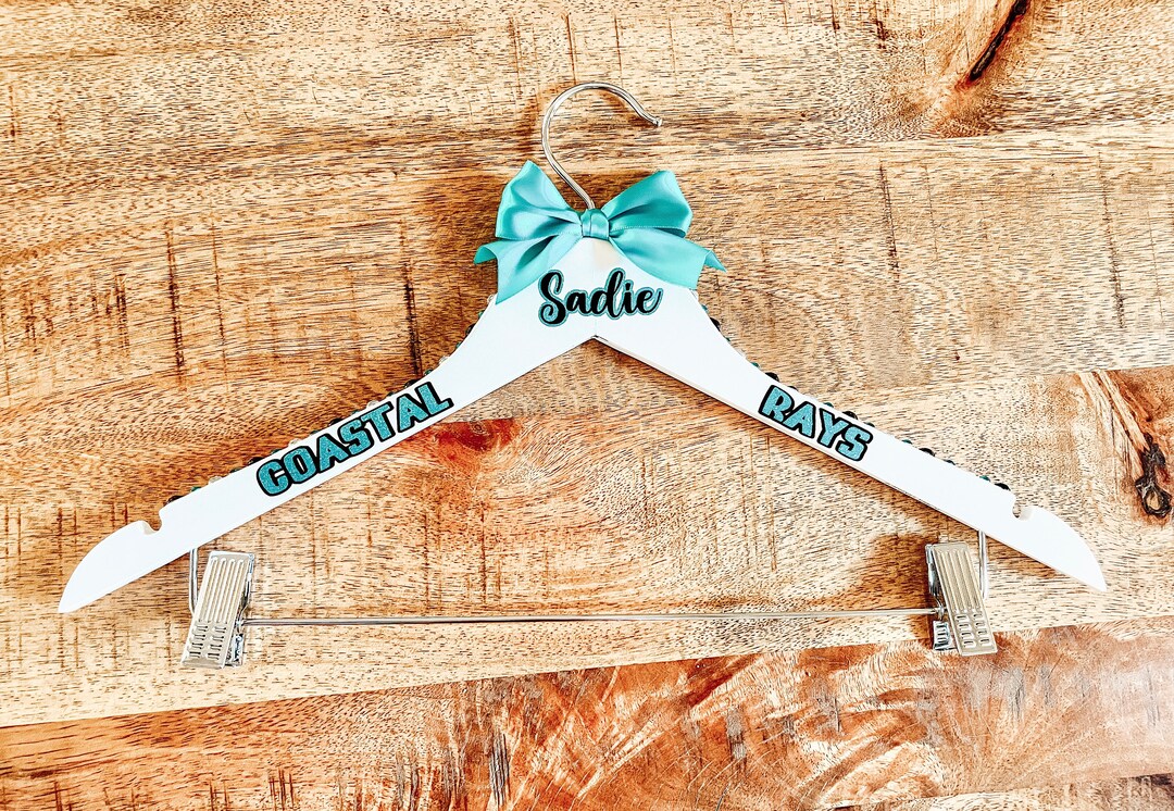 Personalized Cheer Uniform Hanger - Etsy
