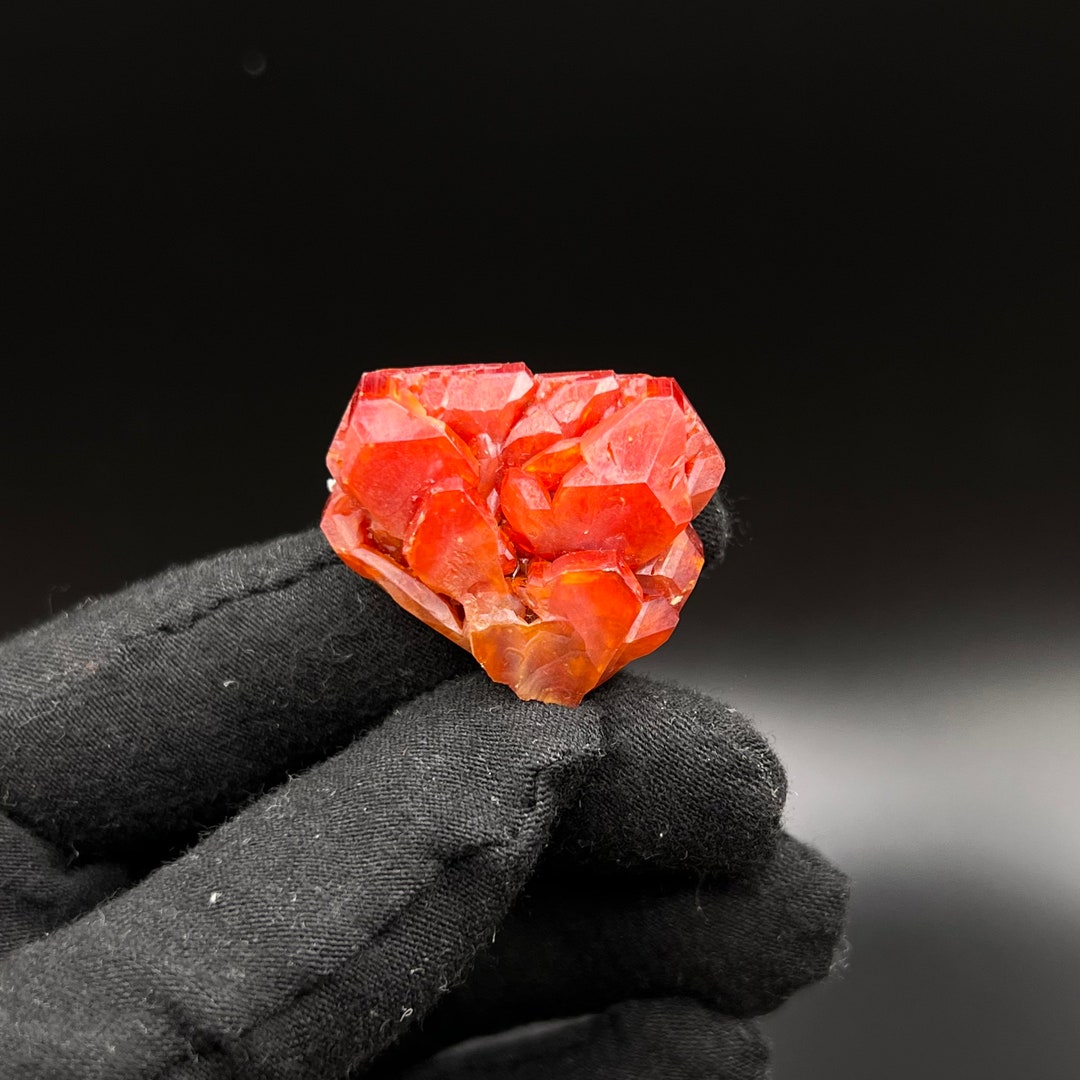 Vanadinite Red Crystal From Morocco - Etsy