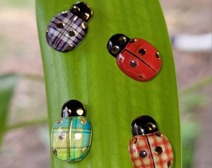 Enamel Plant Pins. Single or Bundle. - Etsy