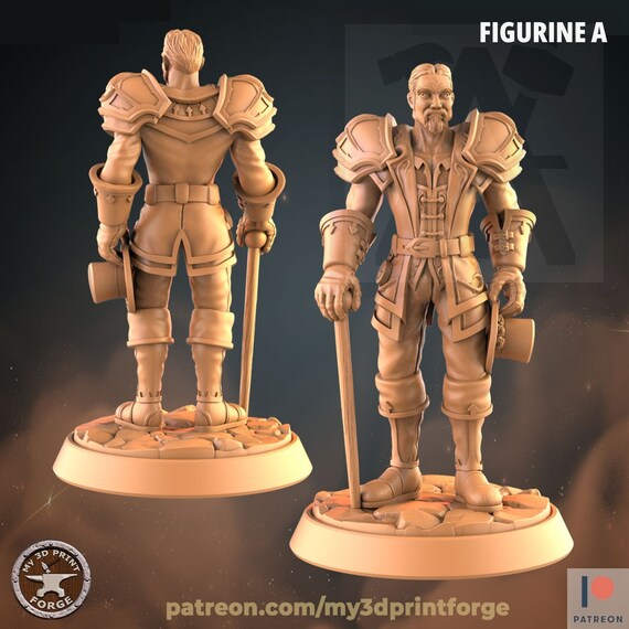 Worgen human Form Worgens My3dprintforge Warhammer AOS - Etsy