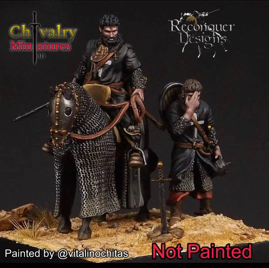 Questing Knights 11th Century, Saxon, 1/72, 28mm, 32mm, 1/35th, 54mm ...