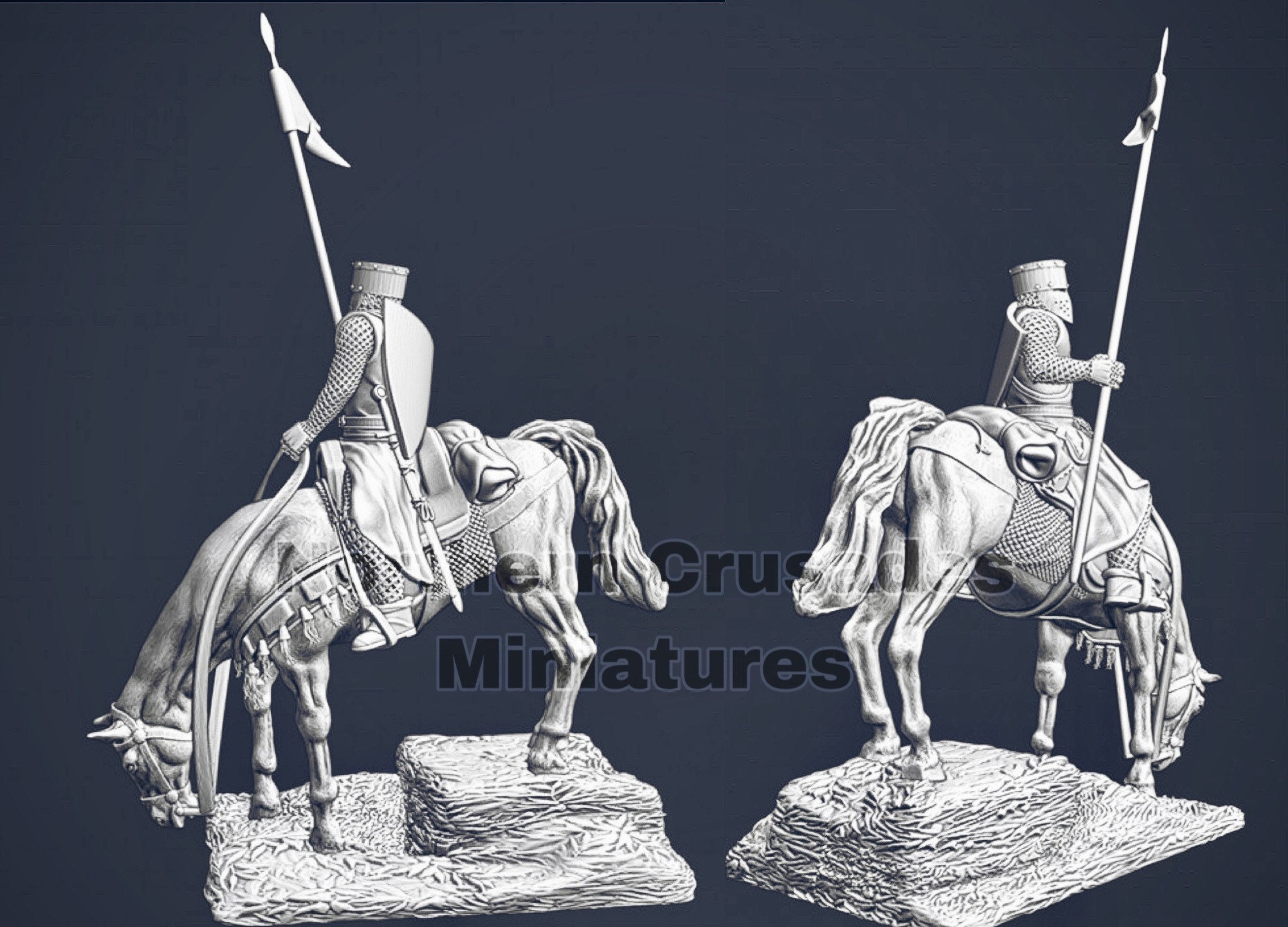 Medieval Crusader 1/72, 28mm, 32mm, 1/35, 54mm, 75mm, Historical ...