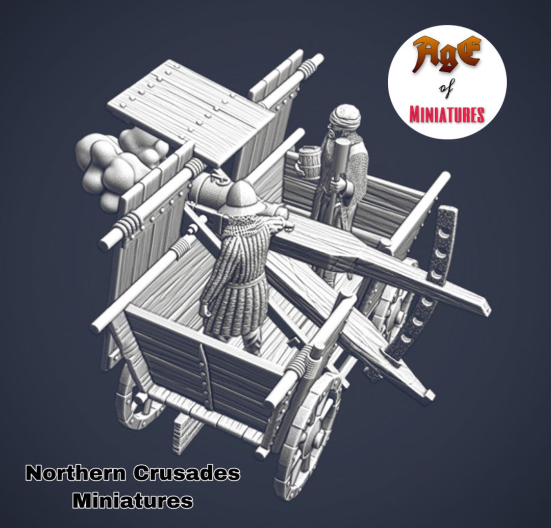 Medieval Hussite War Wagon, Historical 1/72, 28mm, 32mm, 1/35, 54mm ...