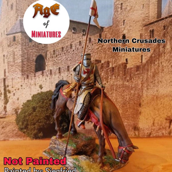 Northern Crusader Miniature - Etsy