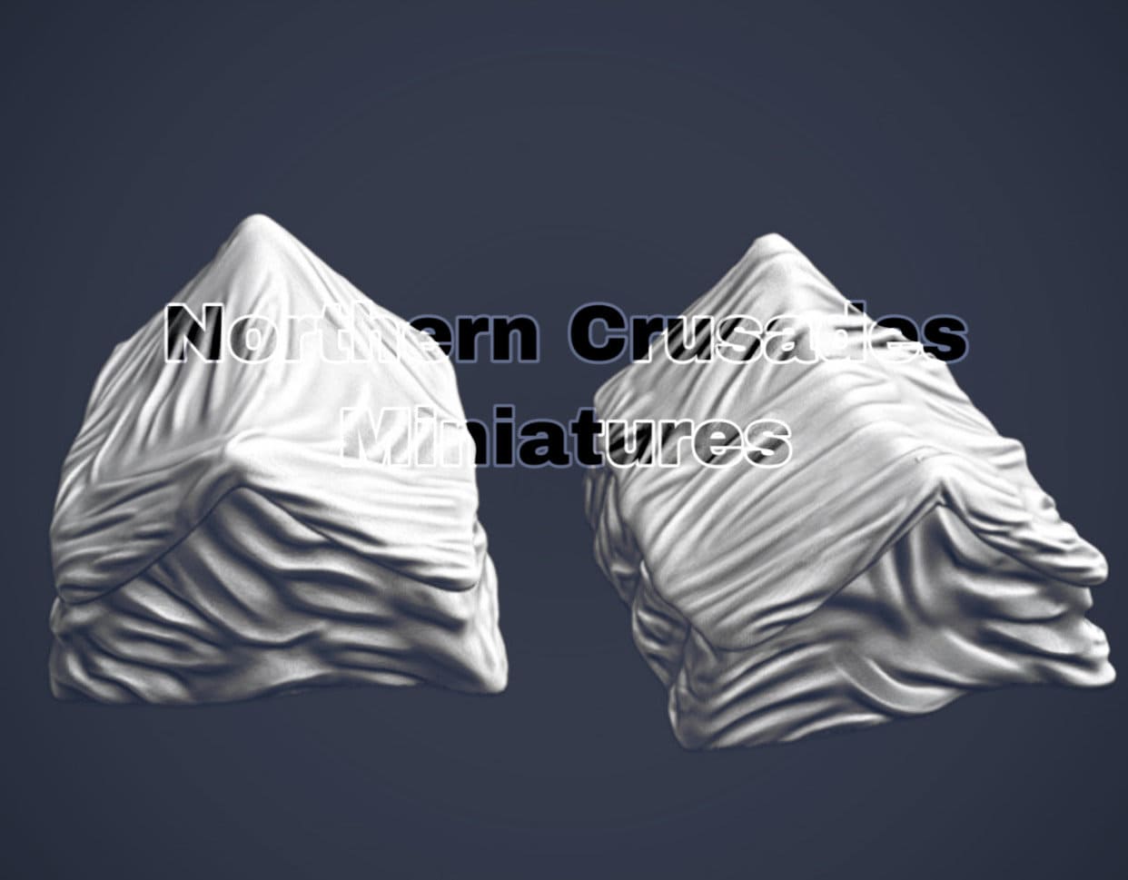 Medieval Diorama Tents X2 in Camp, Historical, 1/72, 28mm, 1/35, 54mm ...