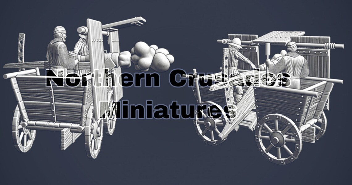 Medieval Hussite War Wagon, Historical 1/72, 28mm, 32mm, 1/35, 54mm ...
