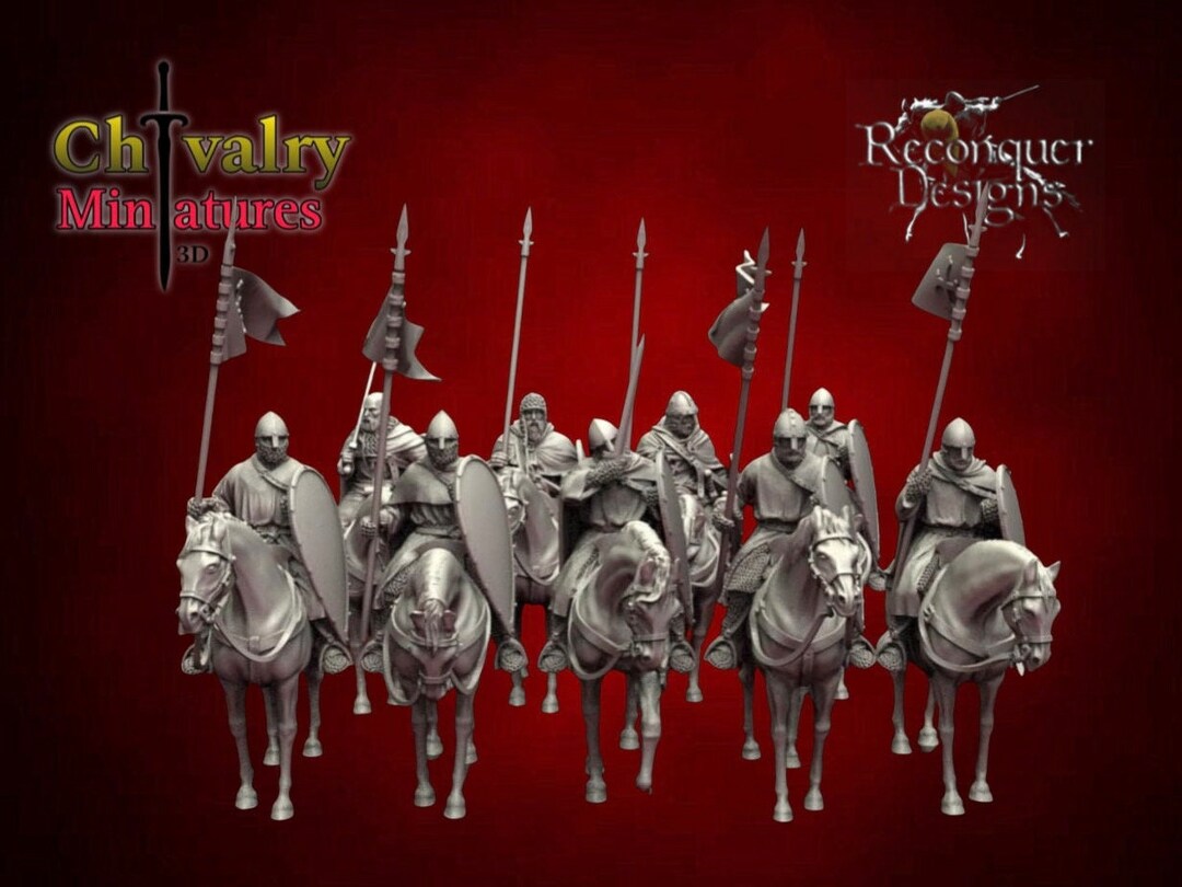 Medieval Mounted Order Knights, Historical 1/72, 28mm, 32mm, 1/35, 54mm ...