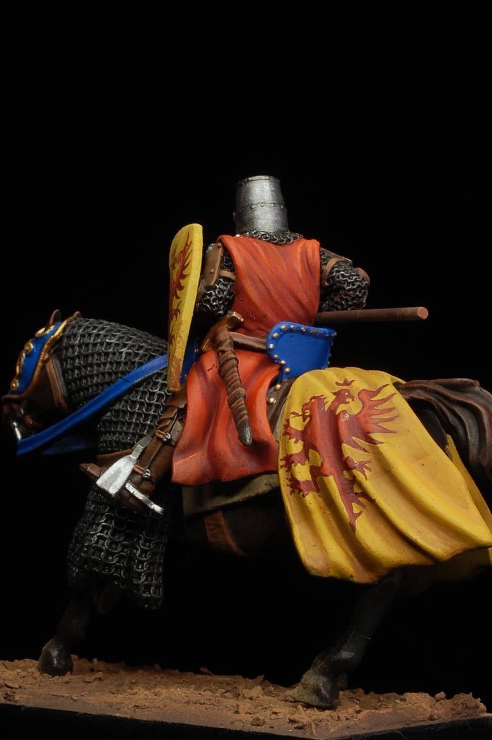 Medieval Crusader Charging Lance, Historical 1/72, 28mm, 32mm, 1/35 ...