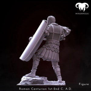 Roman Centurion, Fighting Pose (no Helmet) Figure Historical 1/35, 54mm ...