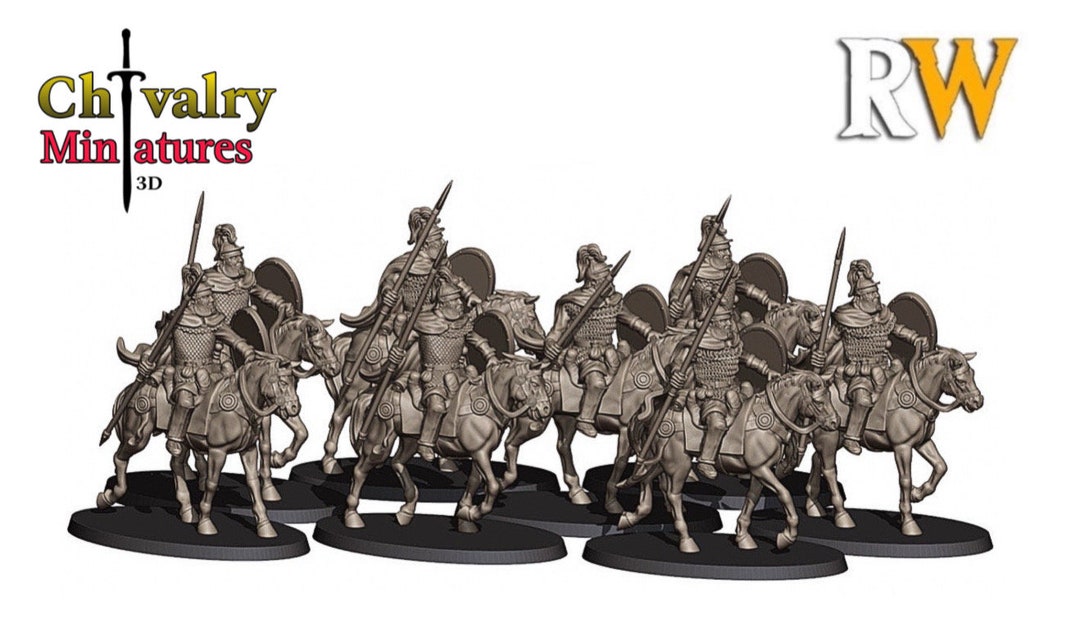 Late Roman Aurelien Equites Cavalry, Historical 1/72, 28mm, 32mm, 1/35 ...