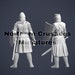 Medieval Crusader Knights Ready to Fight Bundle, Resin, 1/72, 28mm ...